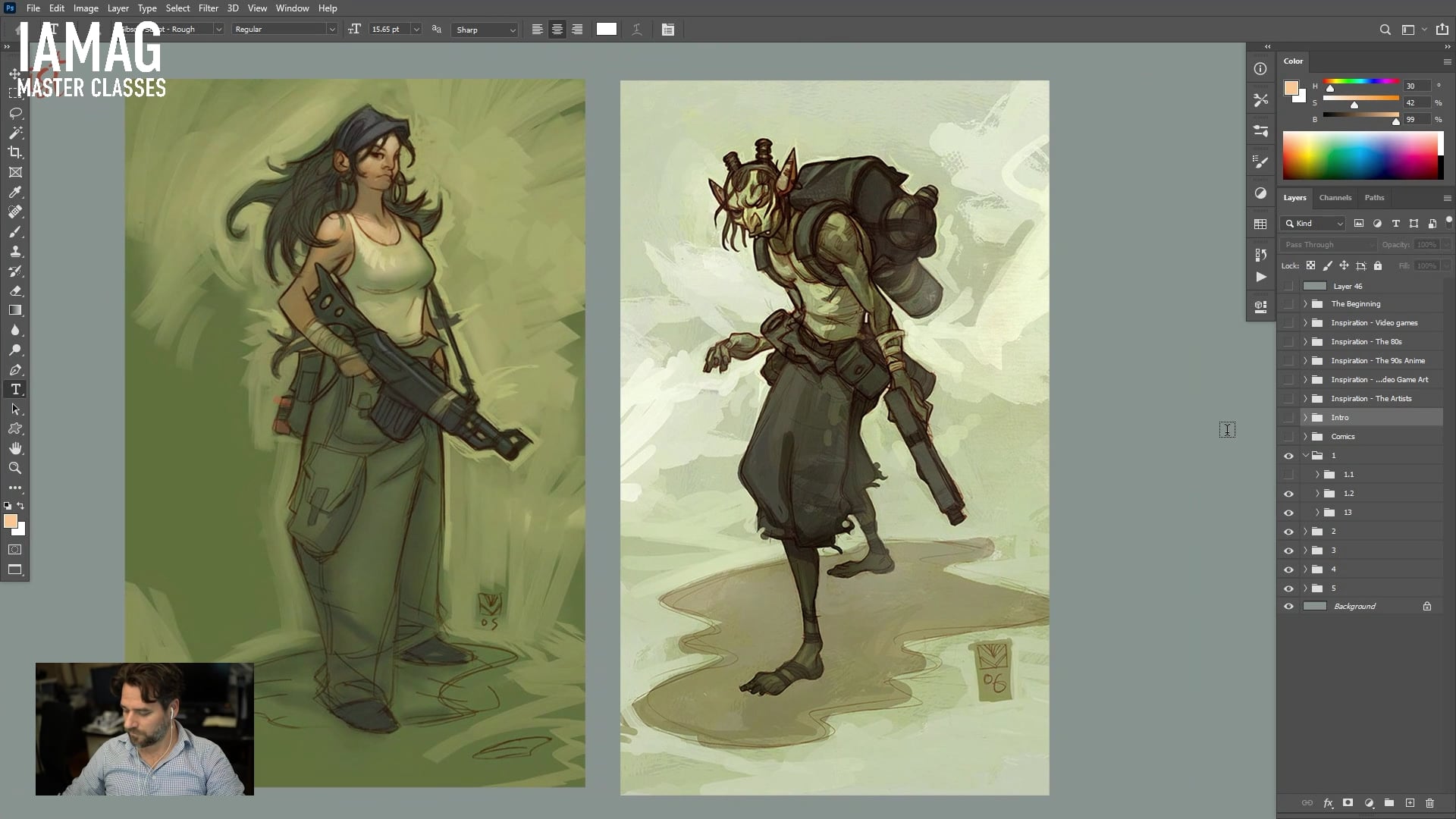 Comic Style for Concept Art with Tim McBurnie