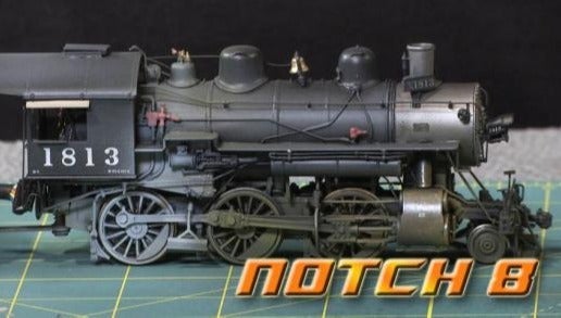 Weathering model steam locomotives