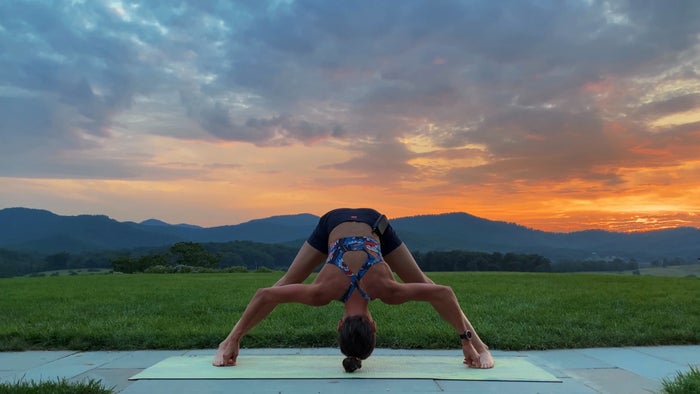 yoga sunset flow
