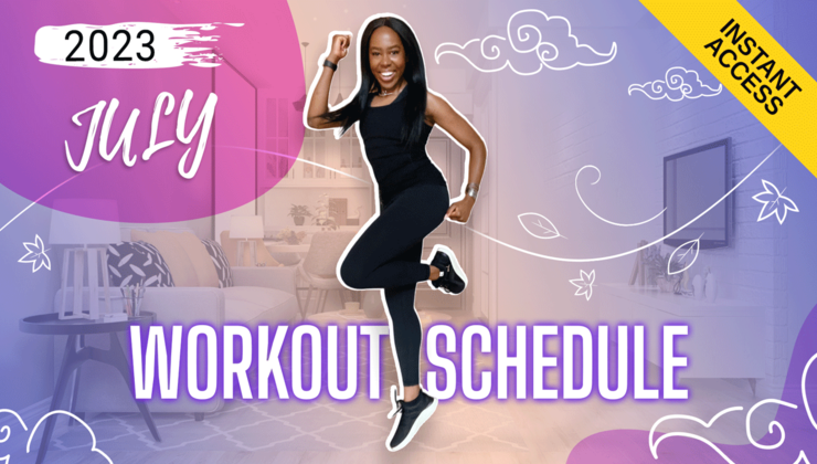 Koboko Fitness | Monthly Workout Calendar - July Workout Schedule