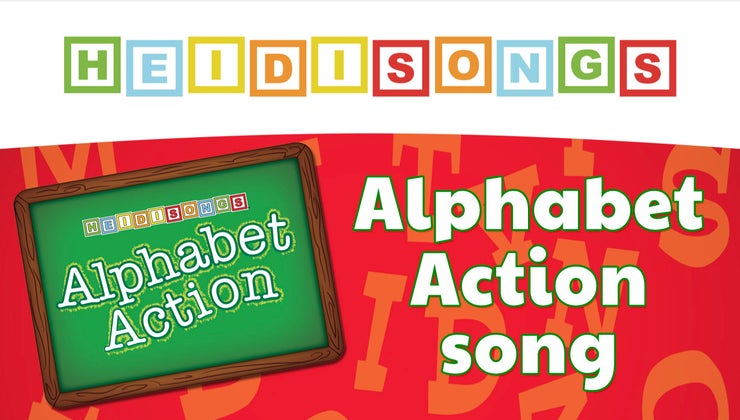 HeidiSongs | Alphabet Action Song