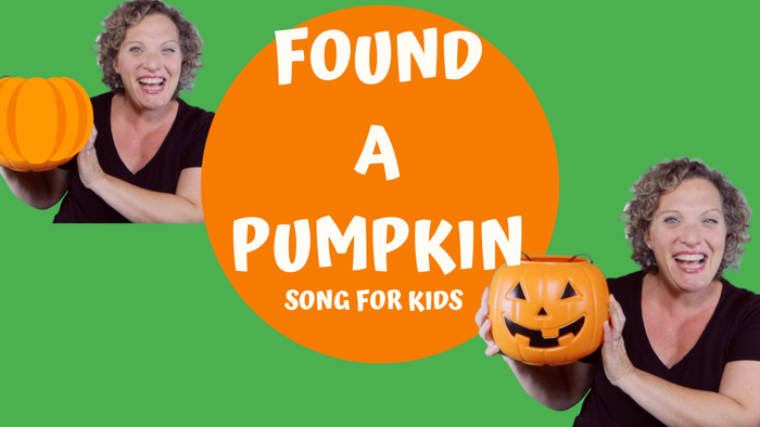 Found A Pumpkin | Halloween Song with Motions | Miss Nina's Pink Guitar ...