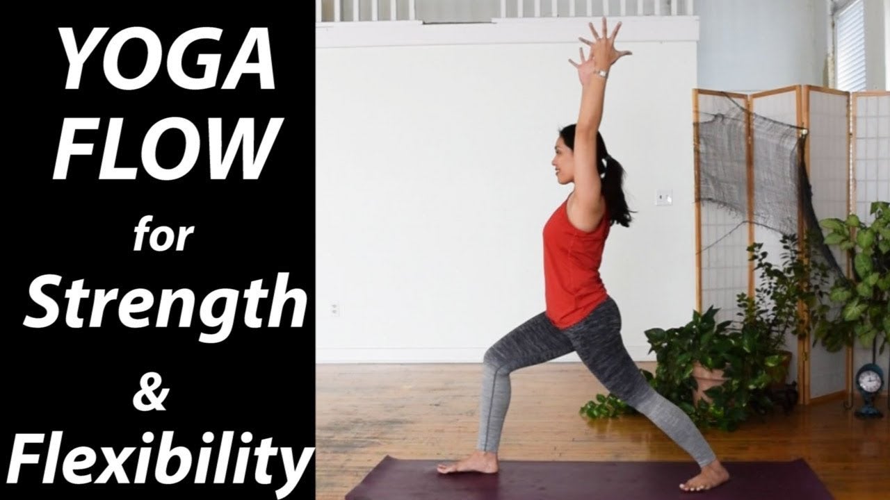 4-WEEK YOGA PROGRAM: STRENGTH FLEXIBILITY BALANCE (30-45 Mi | Yoga ...
