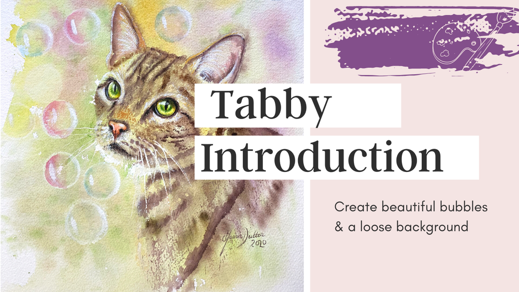 Paint Pet Portraits in Watercolour & Coloured Pencil loose