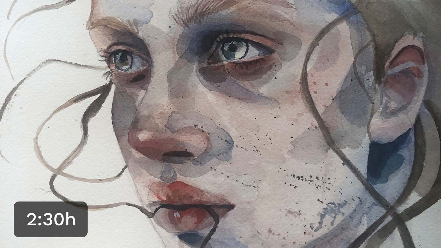 Stunning Portraits in Watercolour