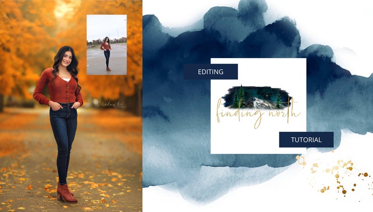 Finding North Educational Resources for Photographers | Autumn Path Editing Tutorial
