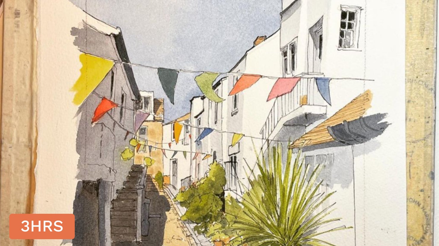 Sunlight and Shadow in Line Drawing