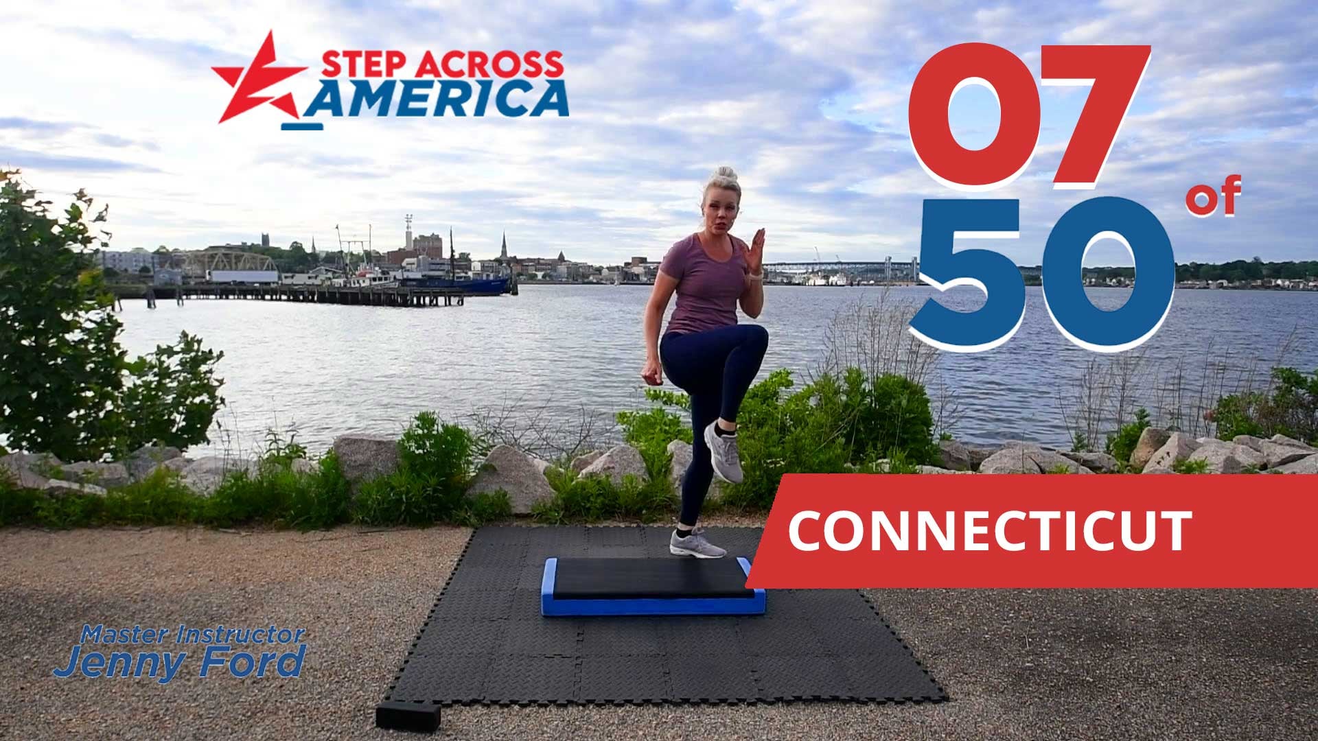 Step Across America | 50 States | 50 Workouts | 30 Minutes | Freedom.Fit