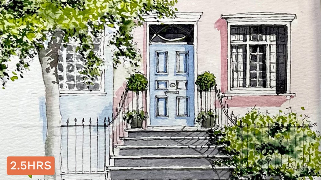 Depth and Perspective in Urban Sketching