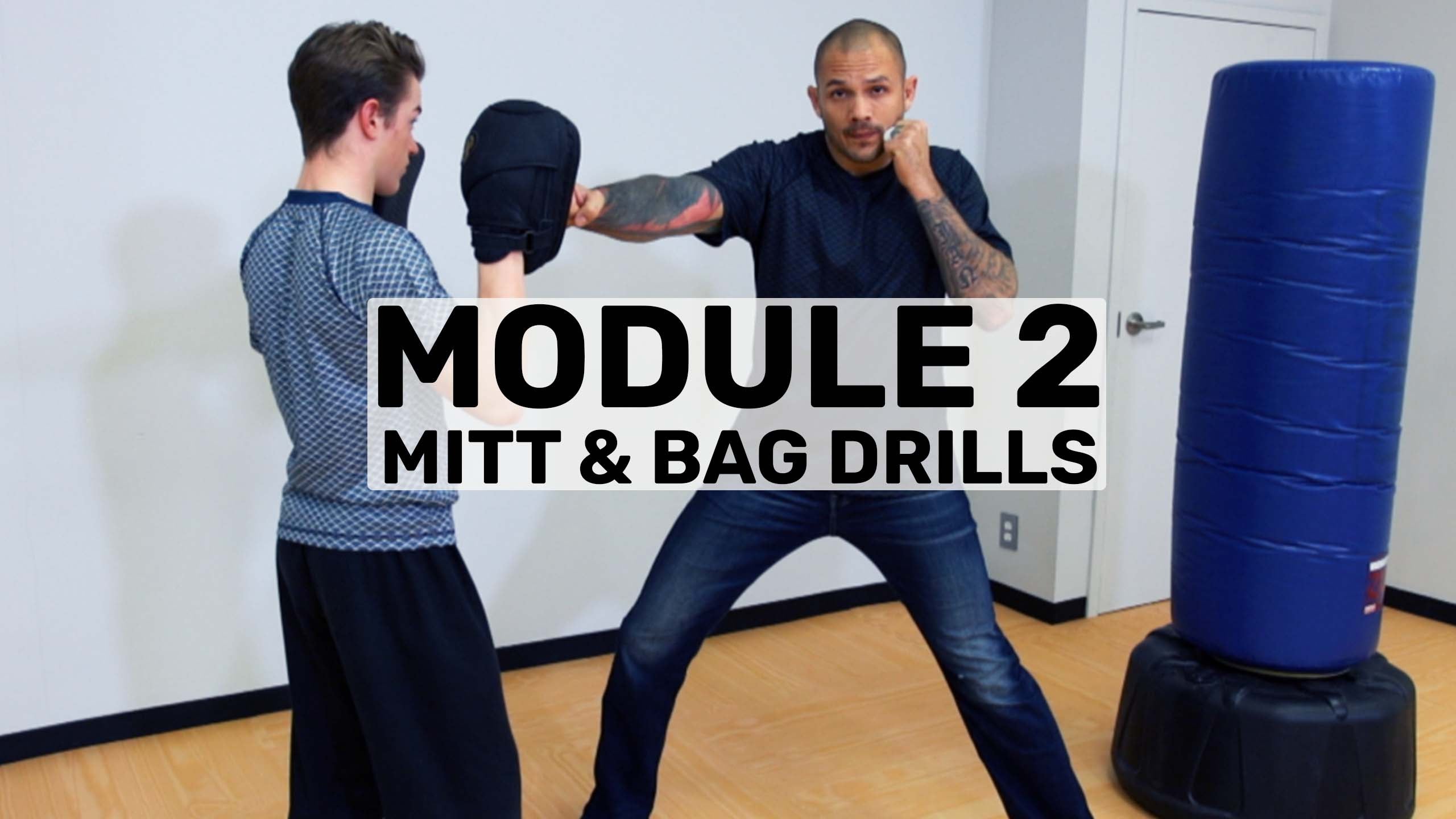 MODULE 2 - MITT & BAG DRILLS | Budo Brothers TV
