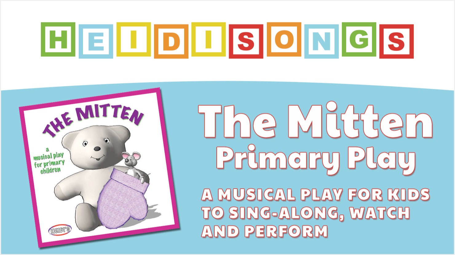 HeidiSongs | The Mitten Play - Performed by Heidi's Kindergarten Class