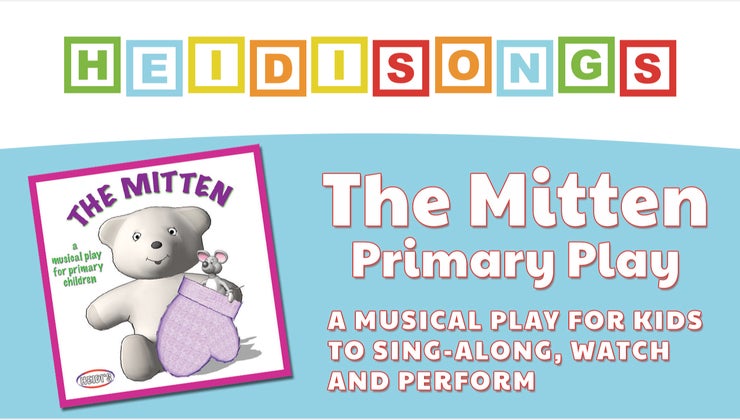 HeidiSongs | The Mitten Play - Performed by Heidi's Kindergarten Class