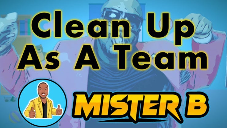 HeidiSongs | Clean Up As A Team Song - MiSTER B