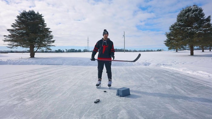 Backhand Self-Sauce Class - Stickhandling Tutorial | Hockey Training