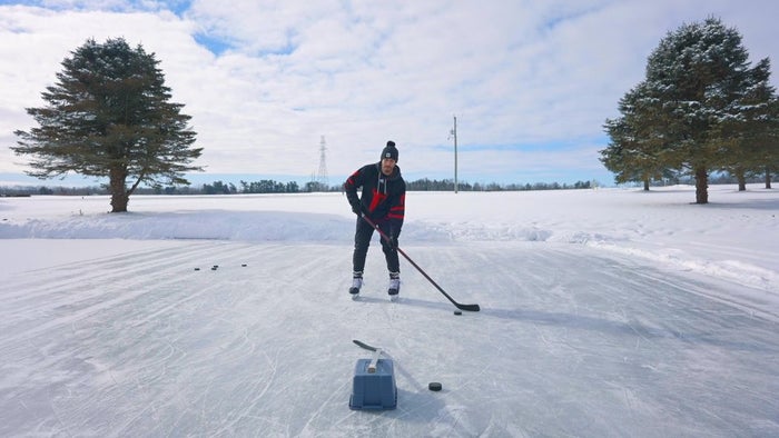Backhand Self-Sauce Class - Stickhandling Tutorial | Hockey Training