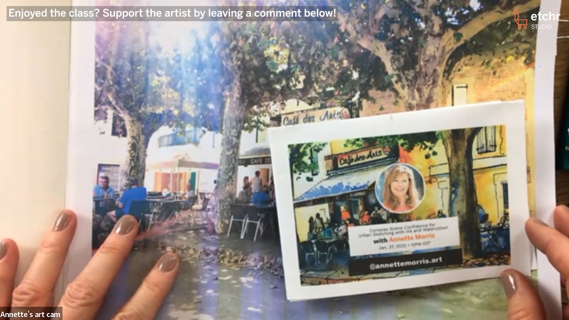 Complex Scene Confidence for Urban Sketching with Ink and Watercolour ...