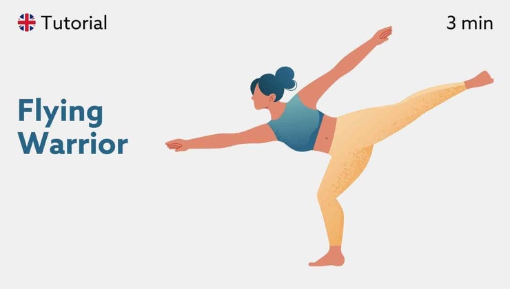 TINT Yoga | Flying Warrior | A short visual guidance with Young Ho Kim