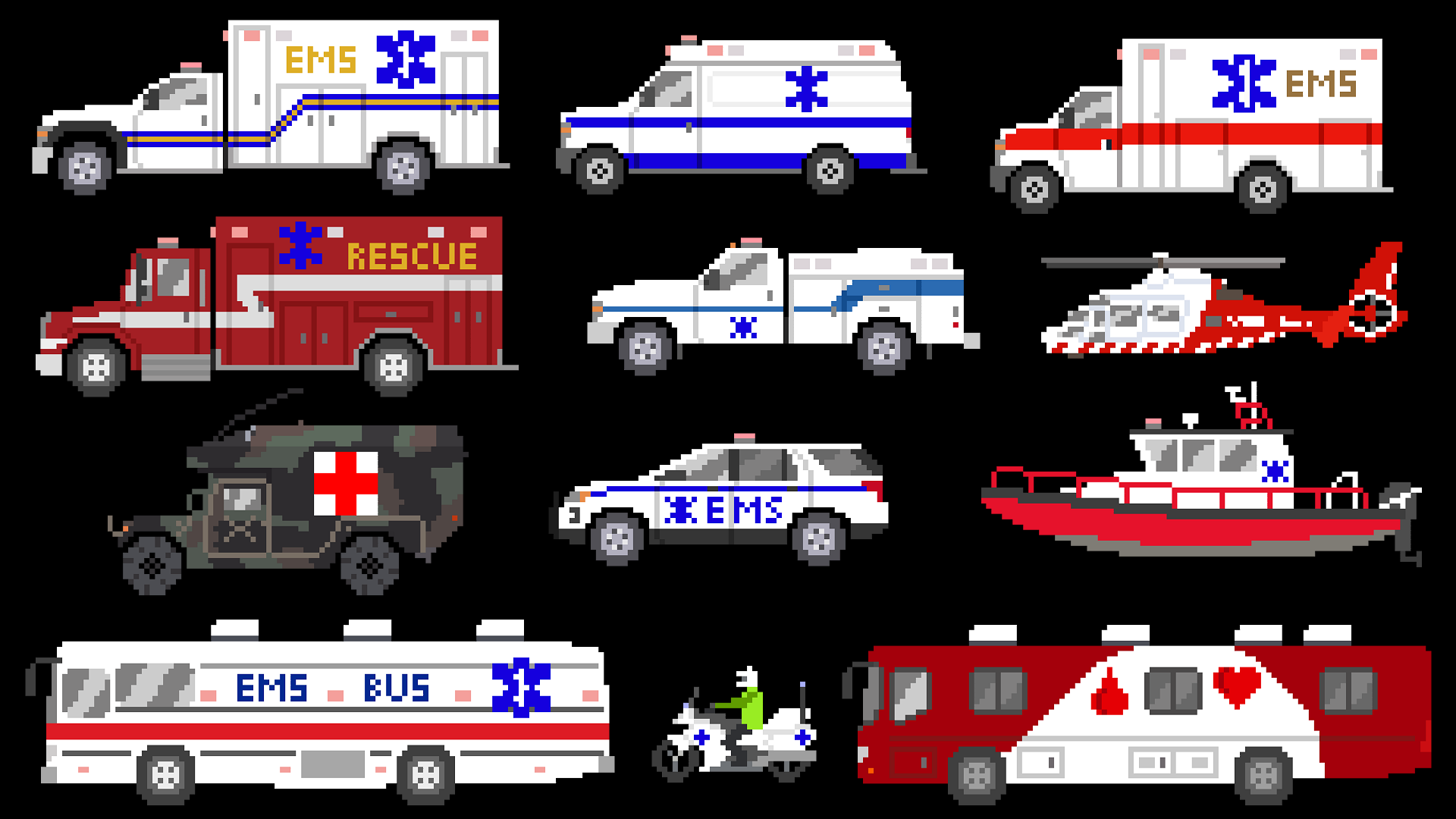 Emergency Vehicles Playlist | The Kids' Picture Show