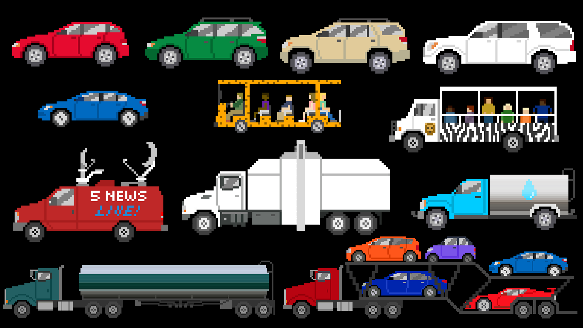 Street Vehicles Playlist | The Kids' Picture Show