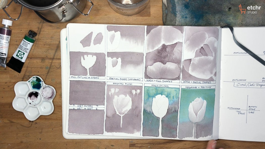 Introduction to Negative Painting
