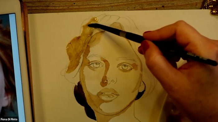 Expressive Portraiture in Watercolour