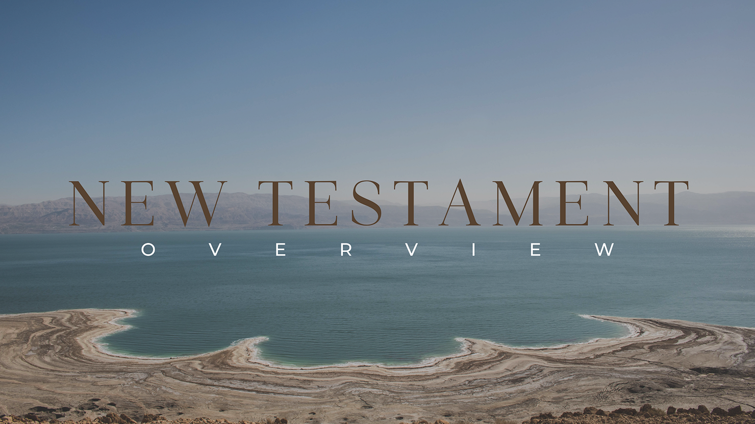 Free Online Seminary Course | New Testament Overview | Covenant ...