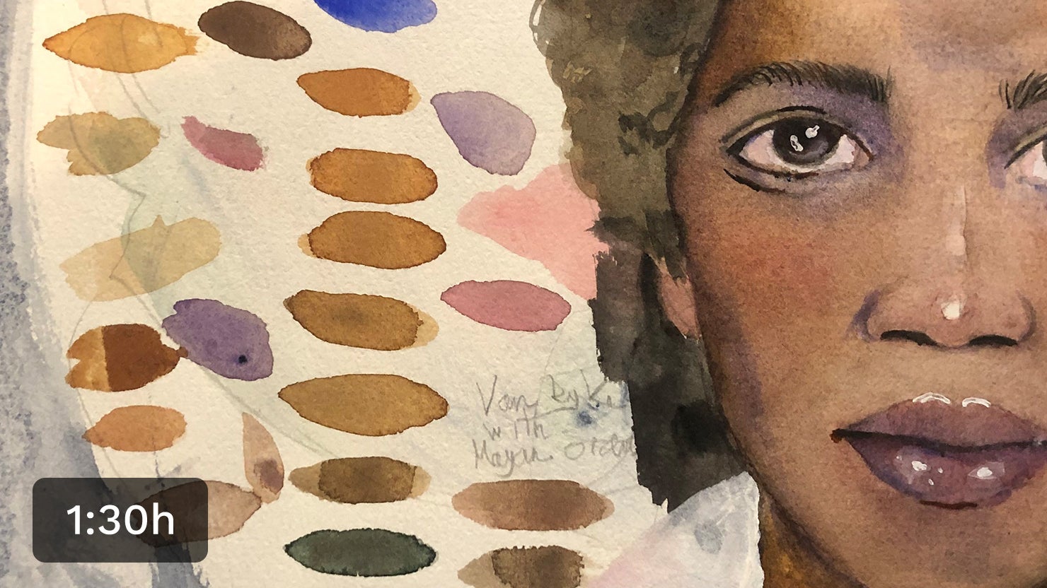 Colour Study for Darker Skin Tones