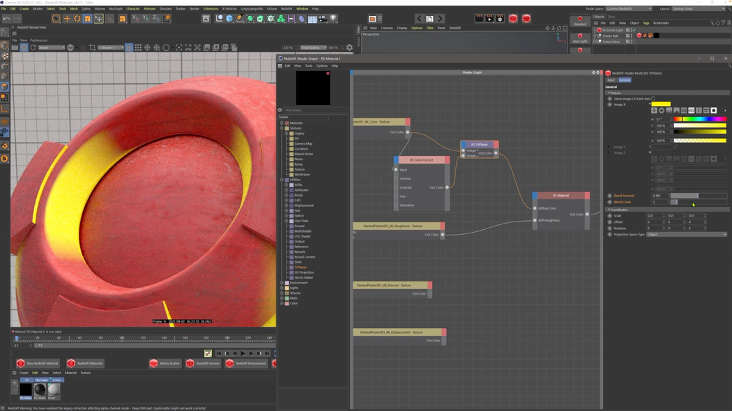 Redshift Render Engine in Cinema 4D Intro | Dustin Valkema