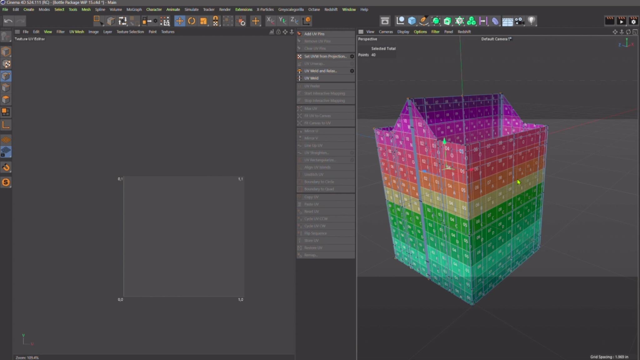 Material To Check UV Scale Merging Symmetry Object | PRO EDU