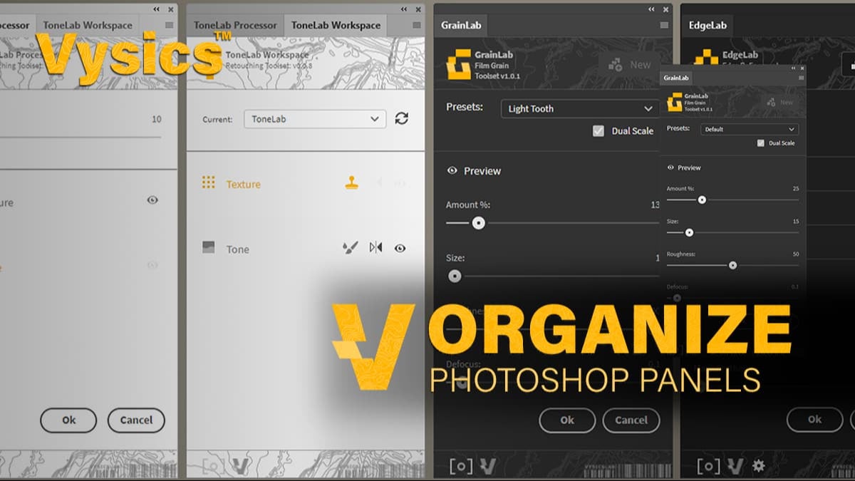 GrainLab™ Photoshop Plugin | Film Grain Toolset | PRO EDU
