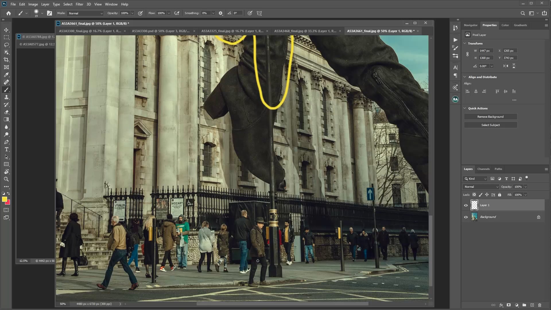 4 GIANT compositions in Adobe Photoshop | PRO EDU Tutorial