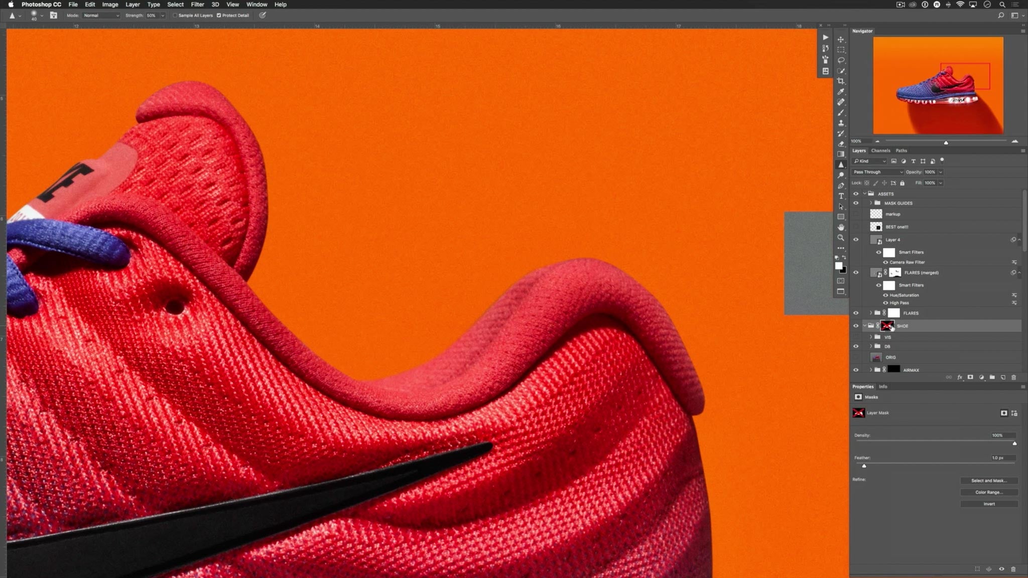 Retouching Workflow In Photoshop w/Sef McCullough - PRO EDU