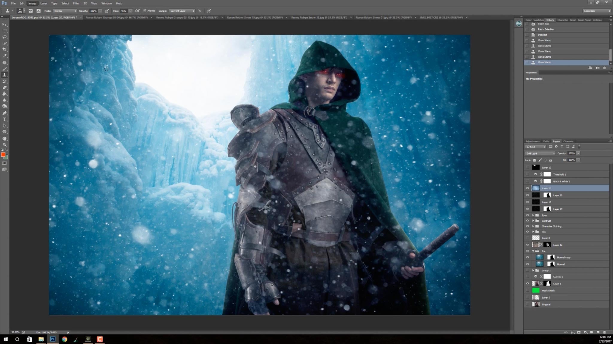 Composite Workflow Photoshop With Renee Robyn | PRO EDU