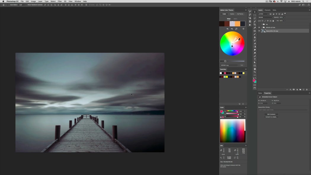 Commercial Color Grading In Photoshop With Sef McCullough