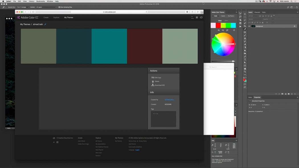 Commercial Color Grading In Photoshop With Sef McCullough