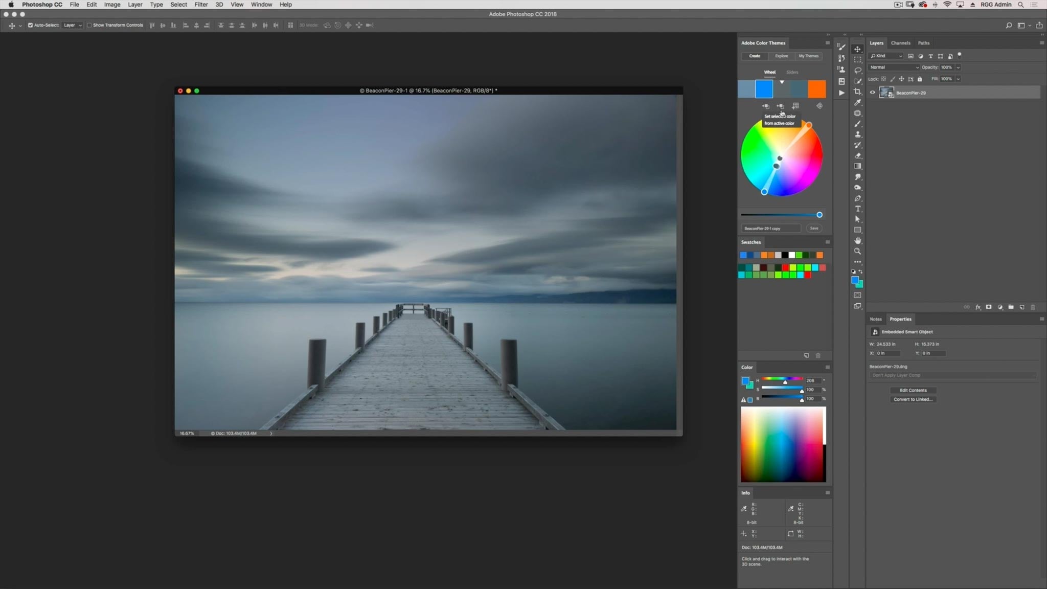 Commercial Color Grading In Photoshop With Sef McCullough