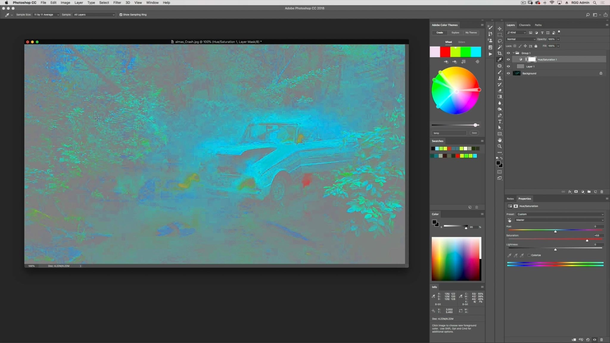 Commercial Color Grading In Photoshop With Sef McCullough