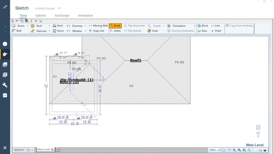 Level 1 and level 2 Xactimate Sketch Certification Videos
