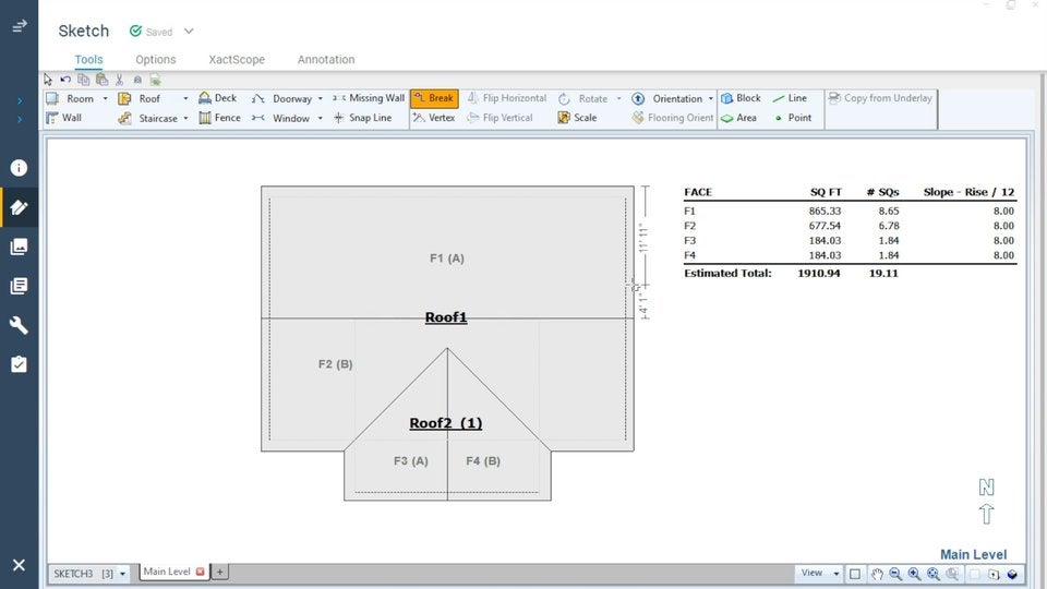 Level 1 and level 2 Xactimate Sketch Certification Videos