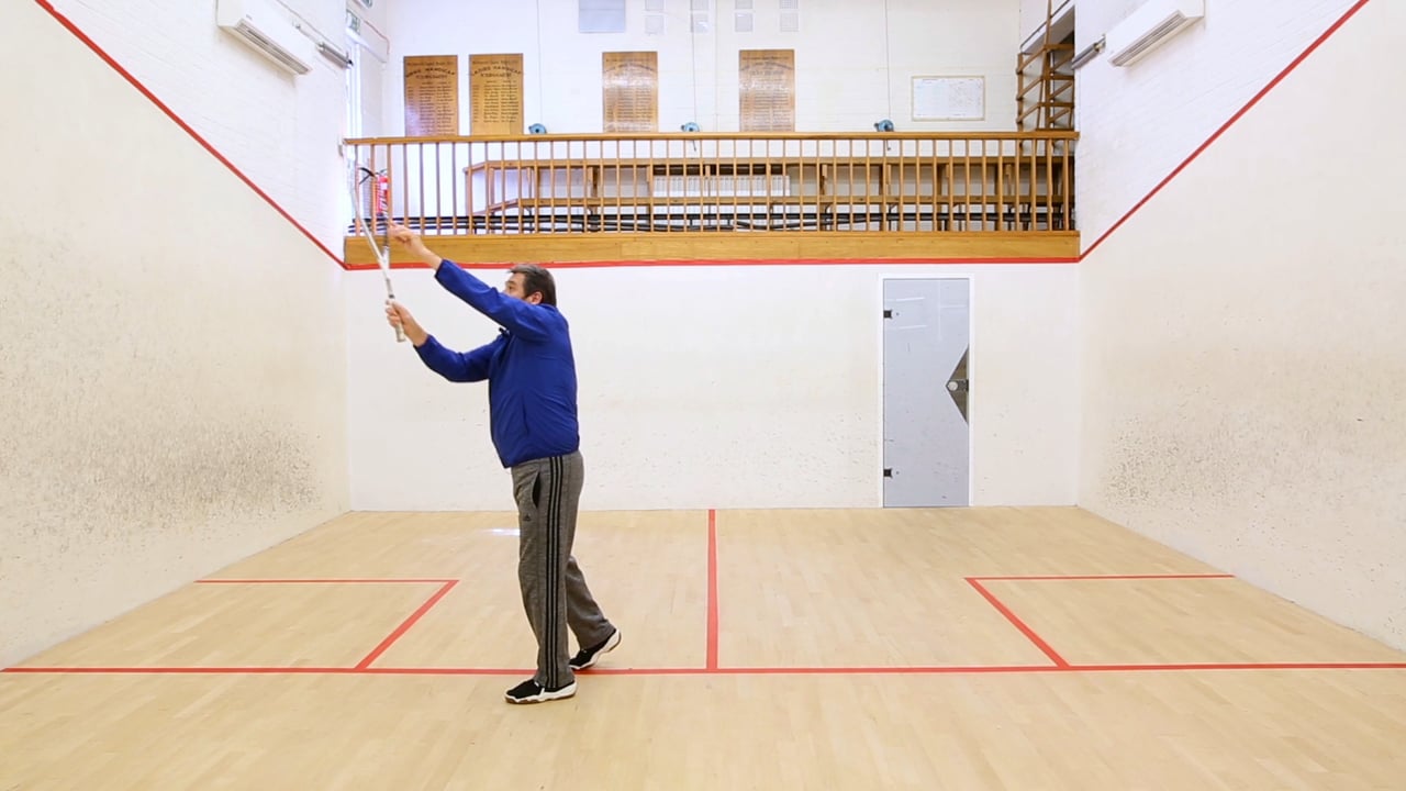 Dealing with a high volley