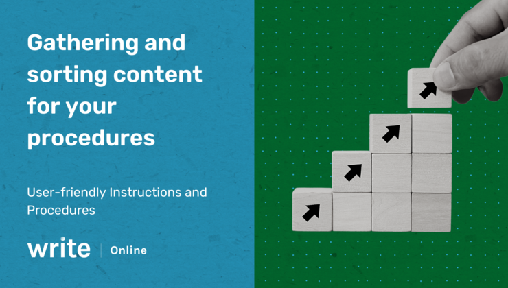 Write Online | Writing procedure documents | Tips from writing experts