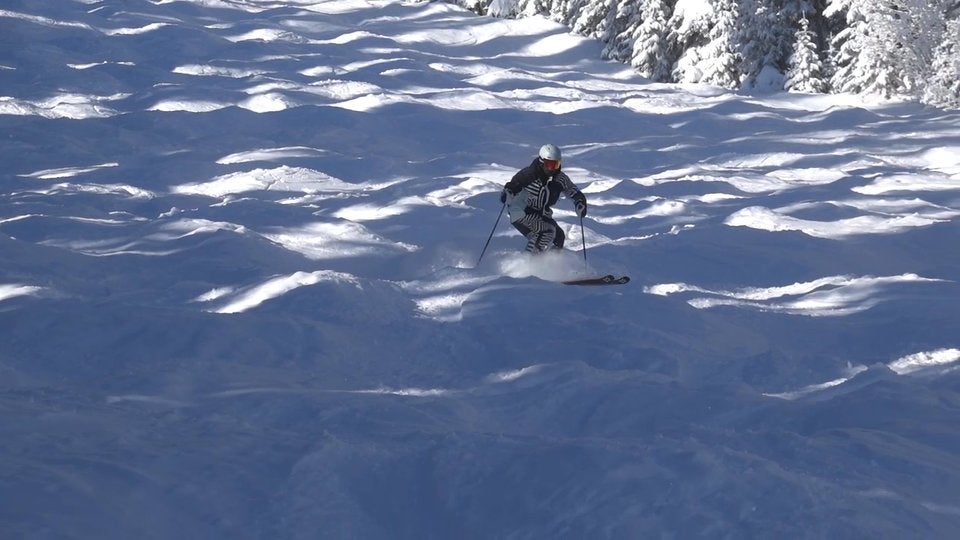 Pump Track Mogul Idea - Expert Mogul Skiing