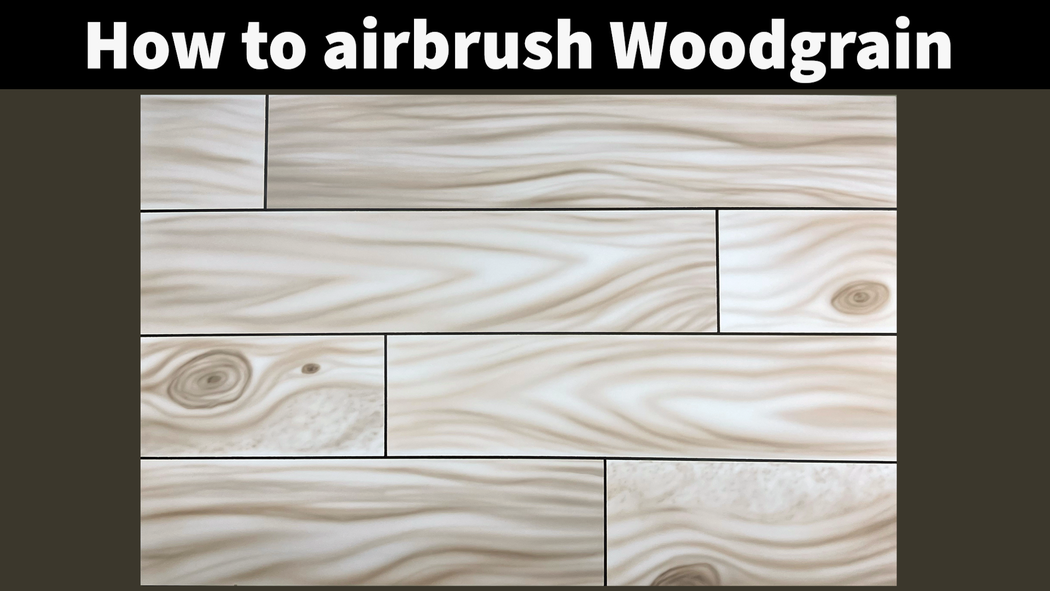 How to airbrush woodgrain | Airbrush University