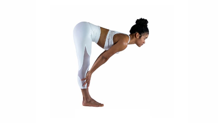 half forward fold yoga