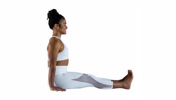 supported shoulder stand