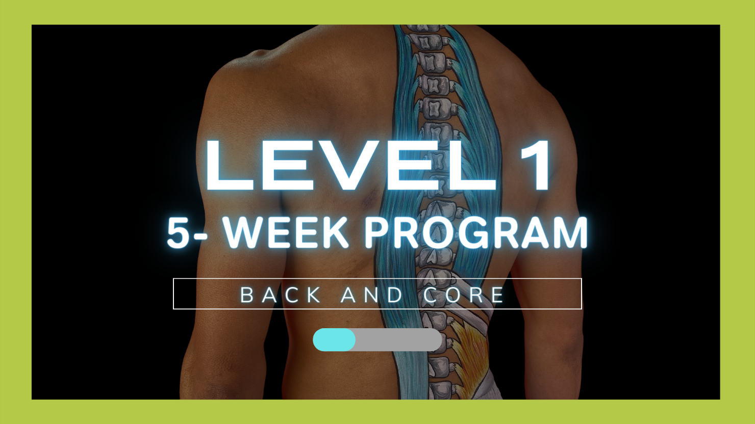 Back & Core Strength Program Level 1