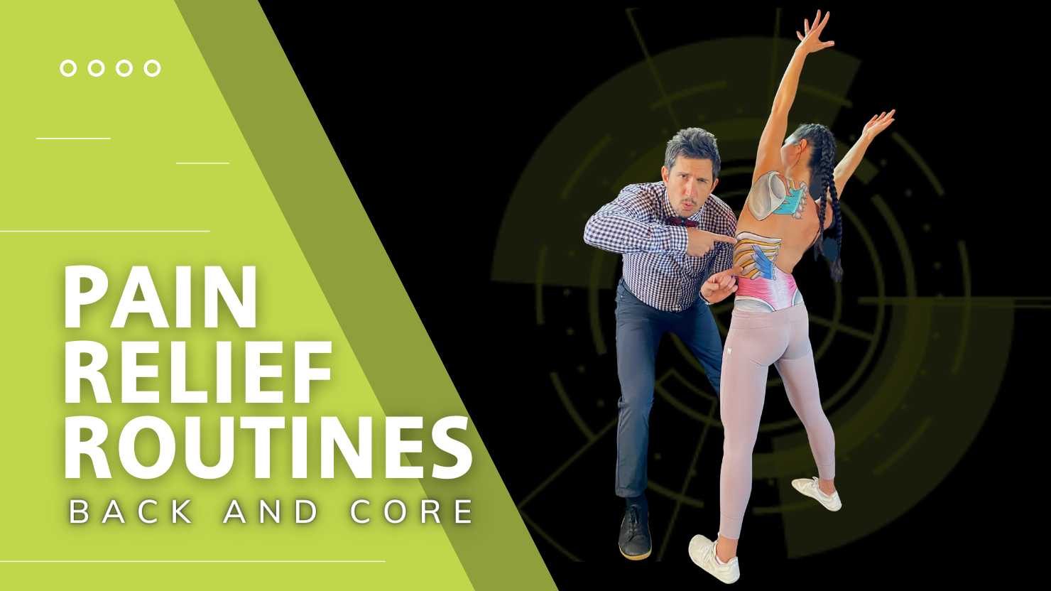 Back & Core Pain Relief Stretch & Massage Routines