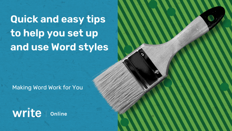 Write Online | How To Set Up & Use Word Styles | Writing Course Online