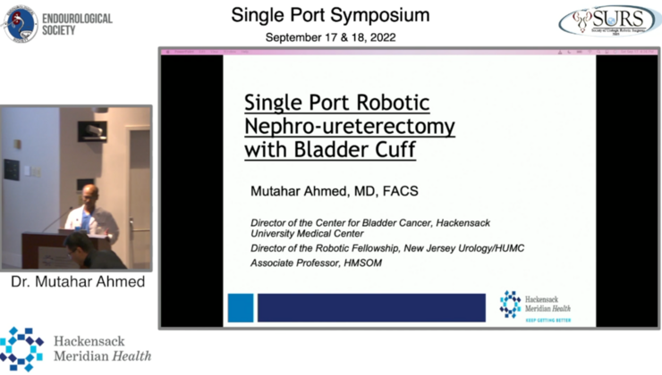 Experts in Surgery | Single Port Robotic Nephro-Ureterectomy with ...