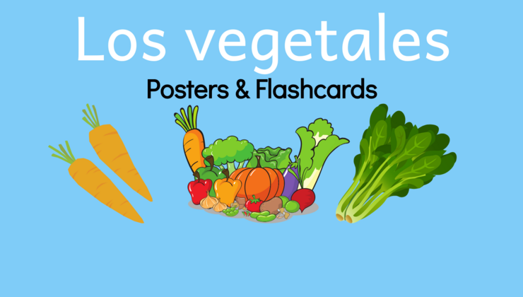 Learn @ Home - Spanish for Kids | Los Vegetales - The Vegetables